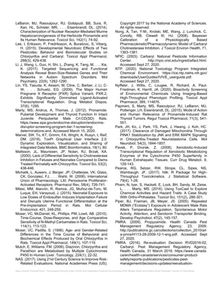Open Access ToxCast/Tox21, Toxicological Priority Index (ToxPi) and ...