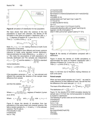 Sampling Distribution and Simulation in R | PDF