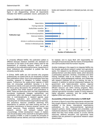 AN OVERVIEW of the CHALLENGES of AGRICULTURAL RESEARCH in SUB-SAHARAN ...