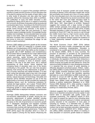 Education and Economic Growth in Uganda: A cointegration approach | PDF