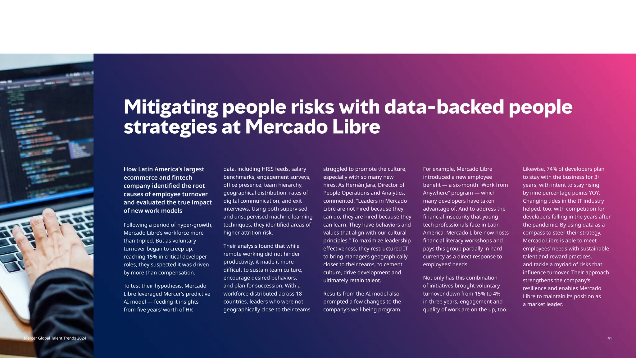 Mercer Global Talent Trends 2024 - Human Resources | PDF