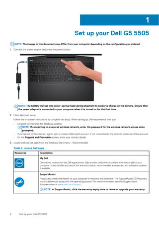 Dell G5 SE 5505 | PDF