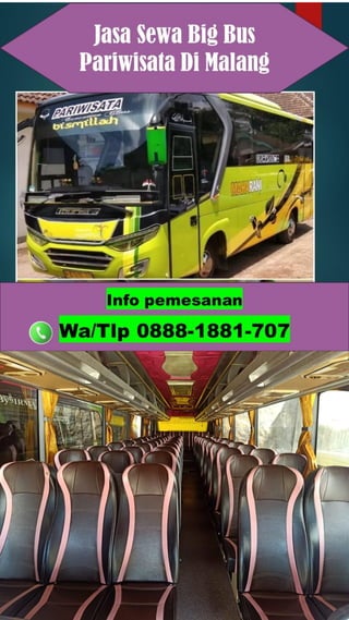 harga sewa big bus kapasitas 60 orang | PDF