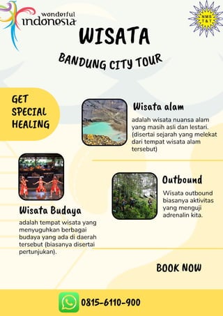 08156110900 PAKET WISATA BANDUNG KELUARGA | PDF