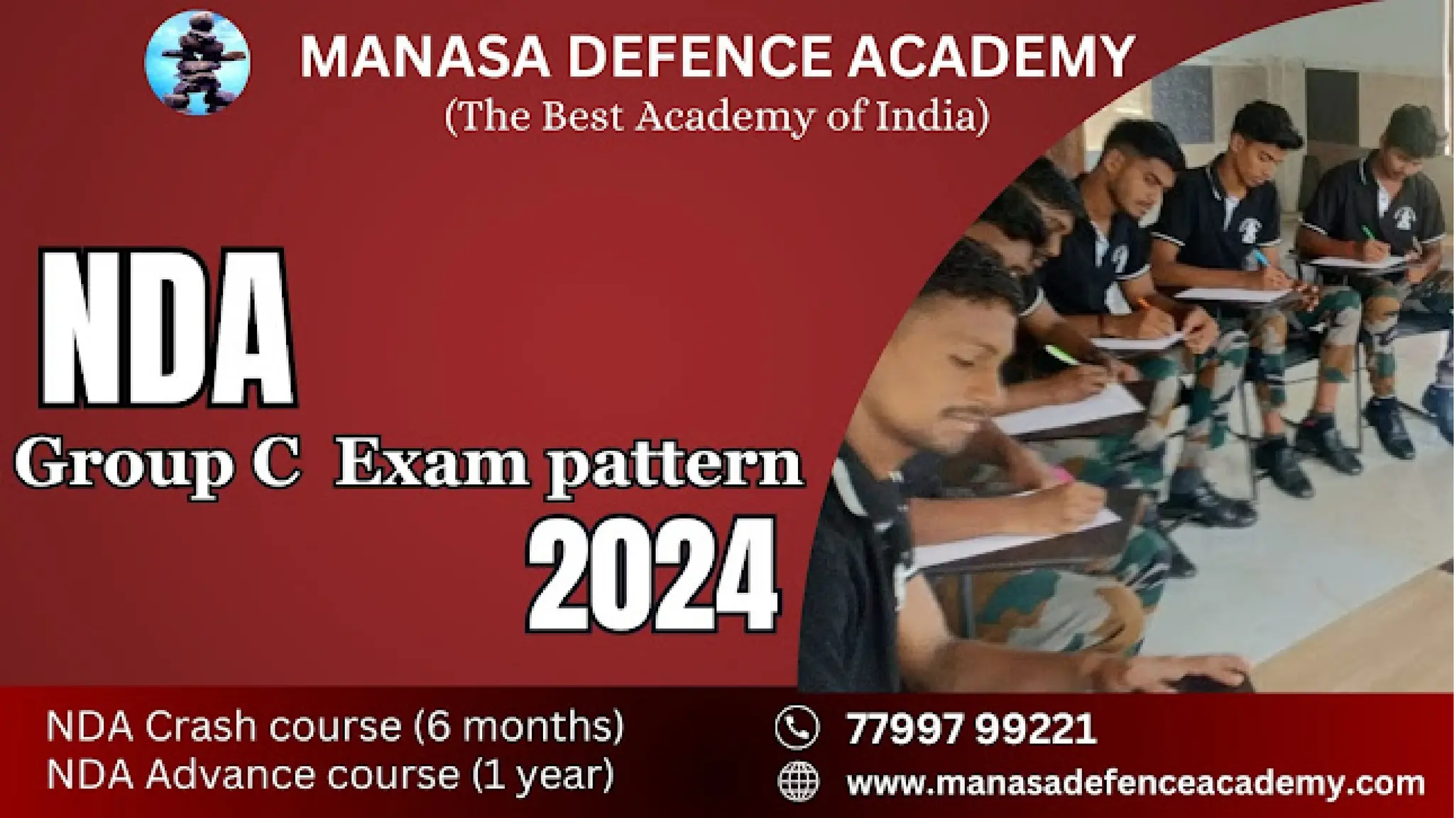 NDA Group C Exam Pattern 2024 | PPT