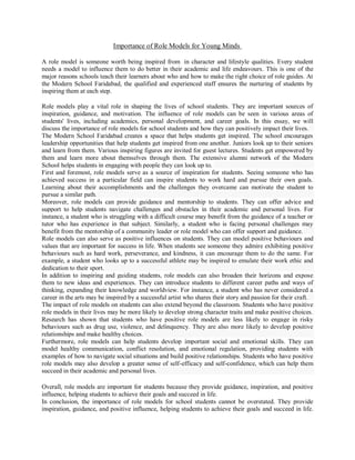 The Best School Faridabad - CBSE Affiliated | PDF