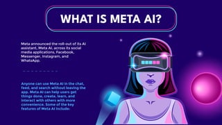 Meta AI Assistant to Roll-out on Major Social Media Sites | PDF