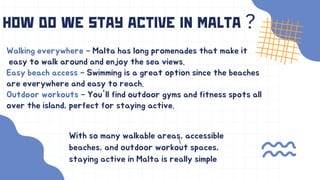 Newark School -HOW DO WE SUSTAIN A HEALTHY LIFESTYLE IN MALTA ? | PPT