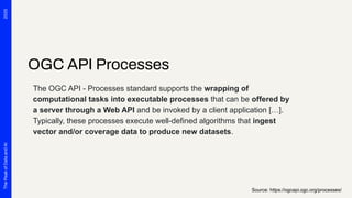 Providing an OGC API Processes REST Interface for FME Flow | PDF