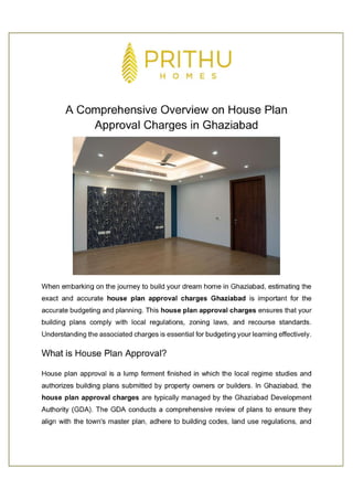 A Comprehensive Overview on House Plan Approval Charges in Ghaziabad .pdf