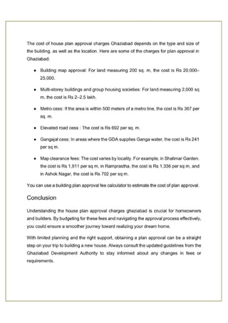 A Comprehensive Overview on House Plan Approval Charges in Ghaziabad .pdf