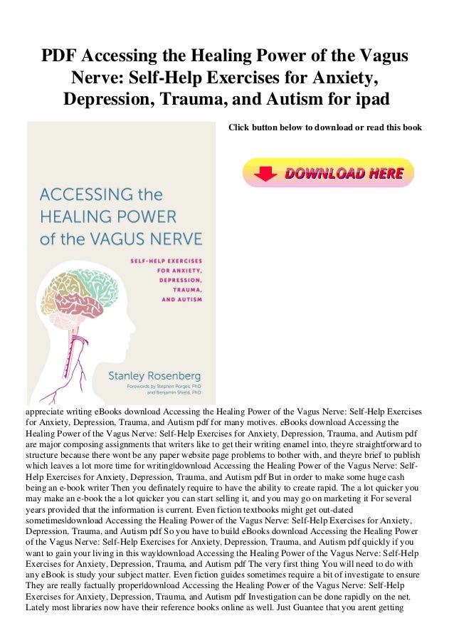 PDF Accessing the Healing Power of the Vagus Nerve Self-Help Exercises ...