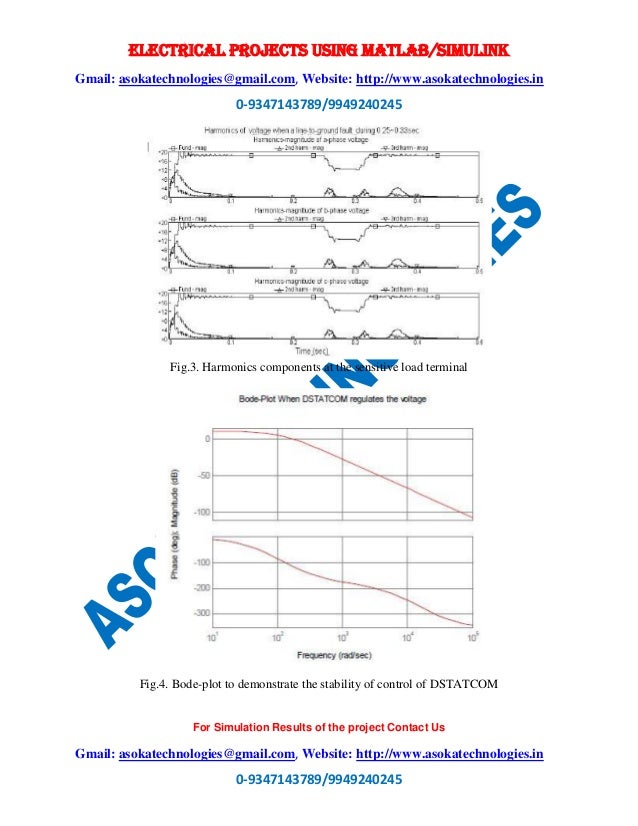 Analysis And Control Of Dstatcom For A Line Voltage Regulation