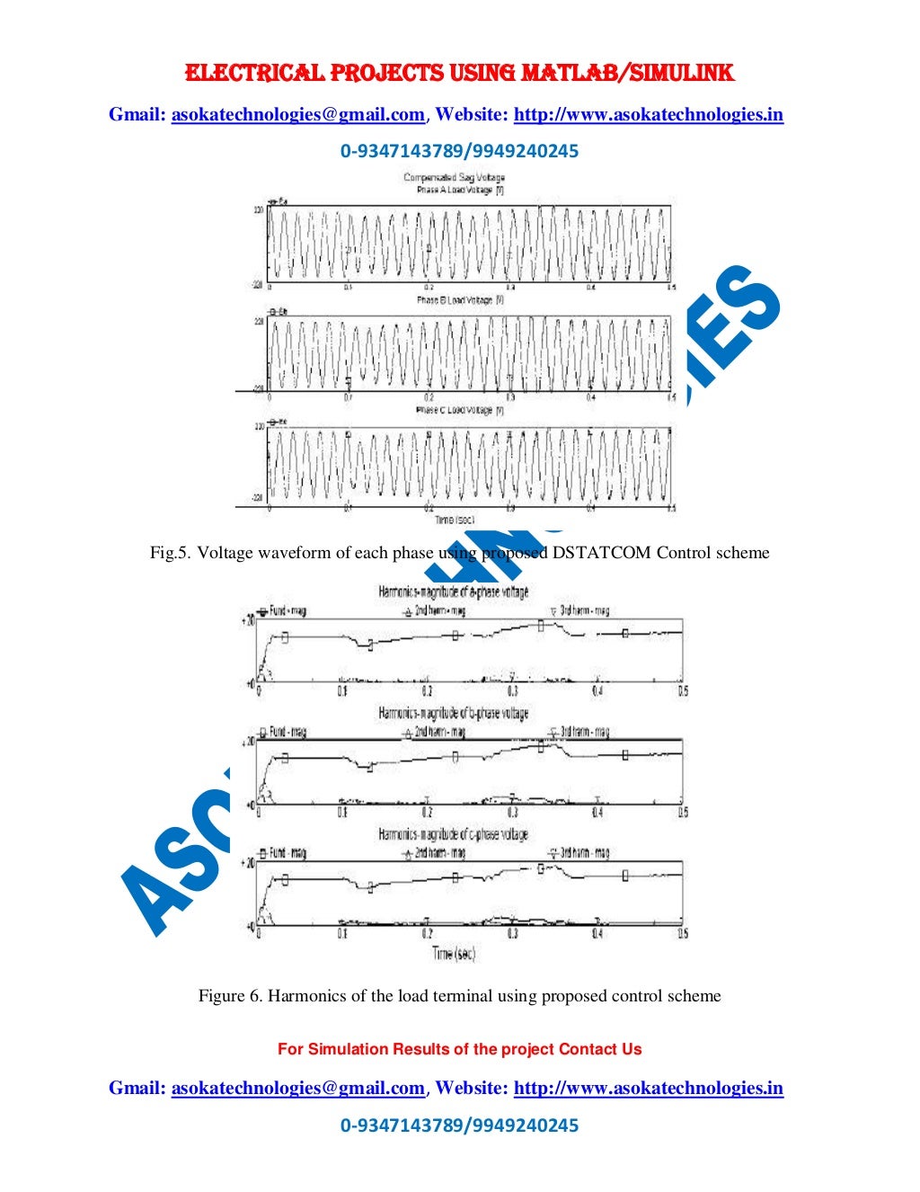 Analysis And Control Of Dstatcom For A Line Voltage Regulation