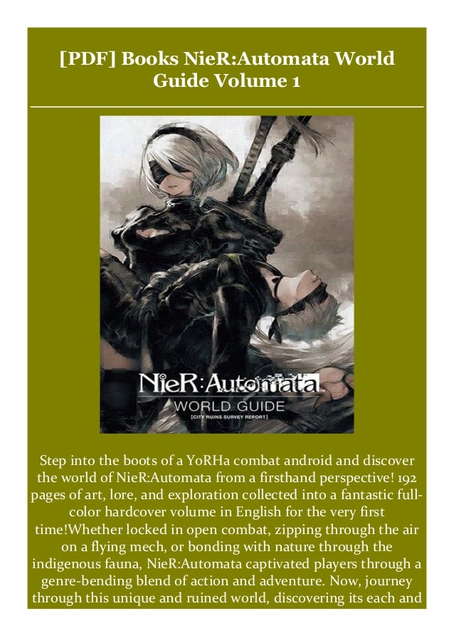 [PDF] Books NieR:Automata World Guide Volume 1