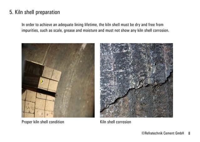 Installation of Refractory Materials in Rotary Kilns ”Essential ...