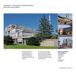 Refratechnik | Combination of Four - The CF Family | PDF