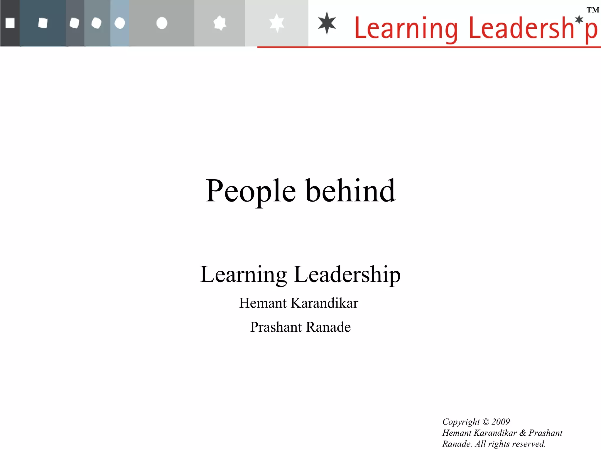 Leadership Training | Leadership Skills | Effective Leadership | PDF