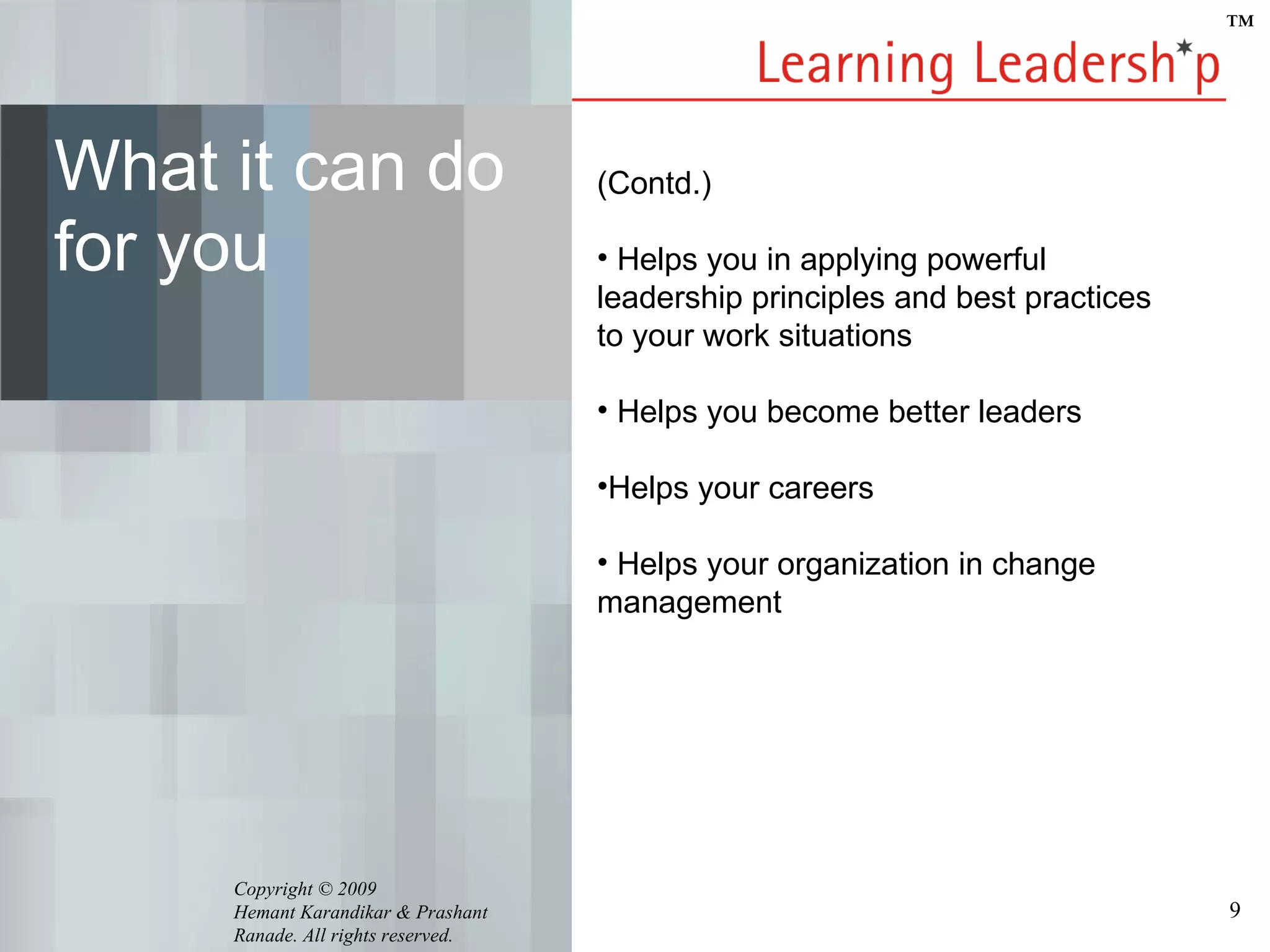 Leadership Training | Leadership Skills | Effective Leadership | PDF