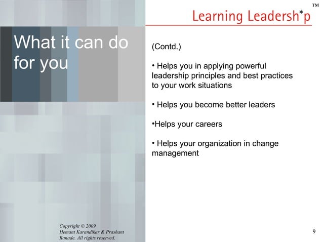 Leadership Training | Leadership Skills | Effective Leadership | PDF
