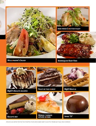 Big O Group - Big O Café and Restaurant Menu | PDF