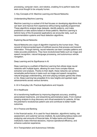 Understanding Artificial Intelligence | PDF