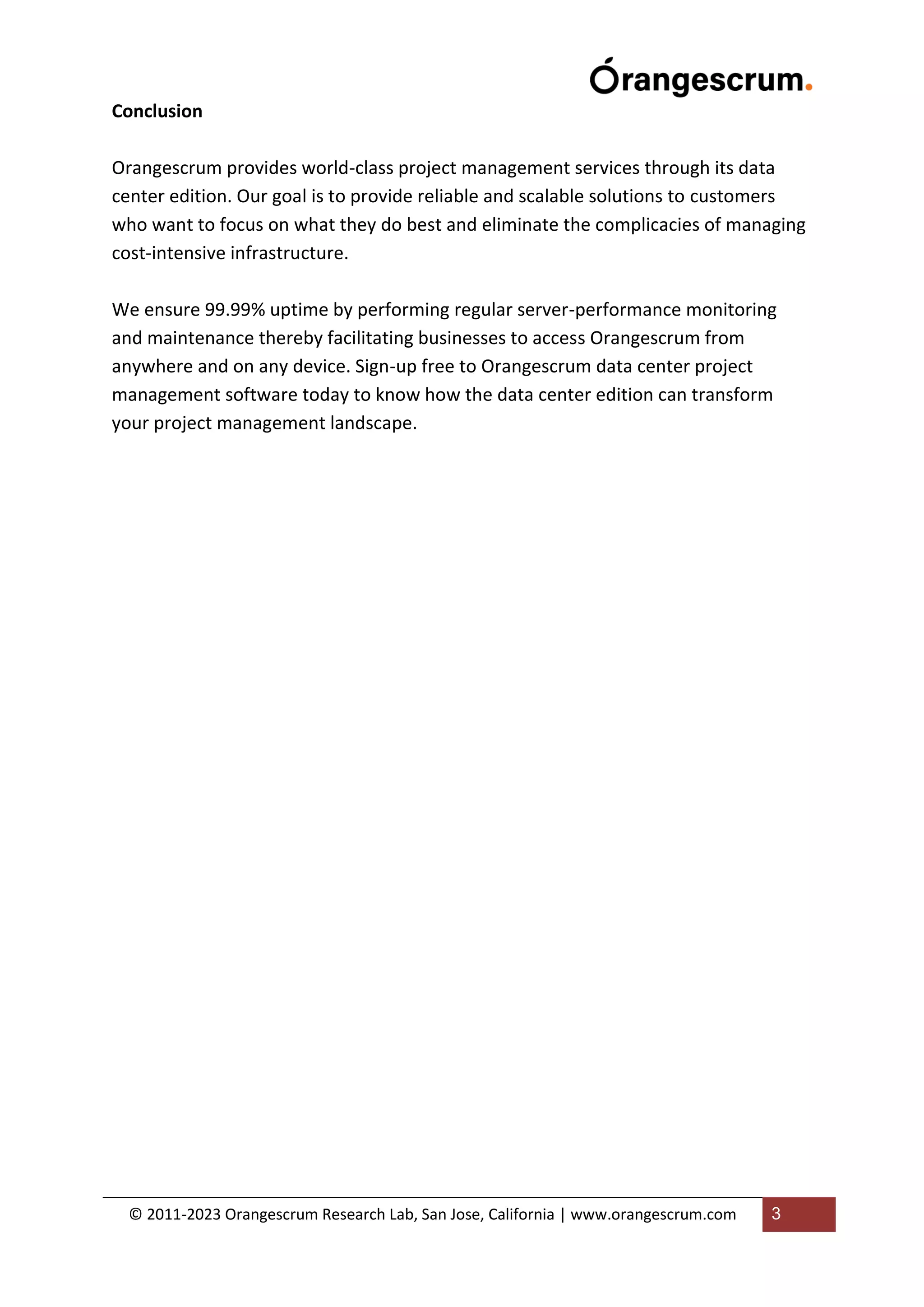 Data Center Project Management Software and Its Benefits | PDF