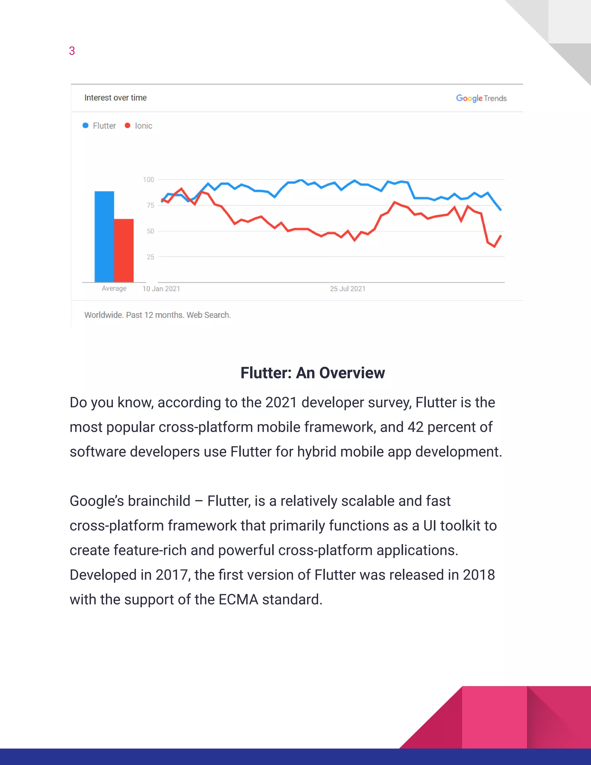Ionic Vs Flutter Best Platform For Hybrid App Development Pdf