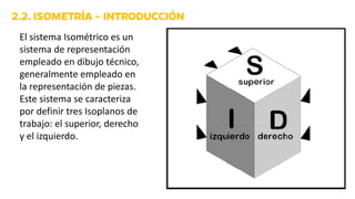 dibujo técnico en ingeniería isometría isométrico | PDF