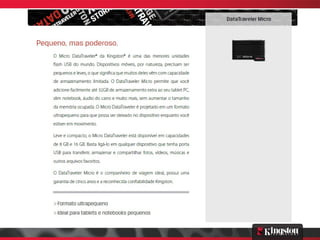 Linha completa Kingston- HandyTech | PPT