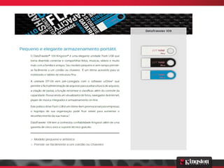 Linha completa Kingston- HandyTech | PPT