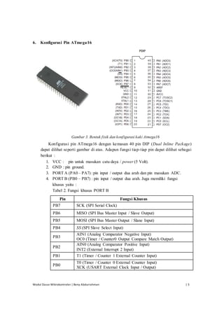 Menerapkan dasar dasar mikrokontroler | DOCX