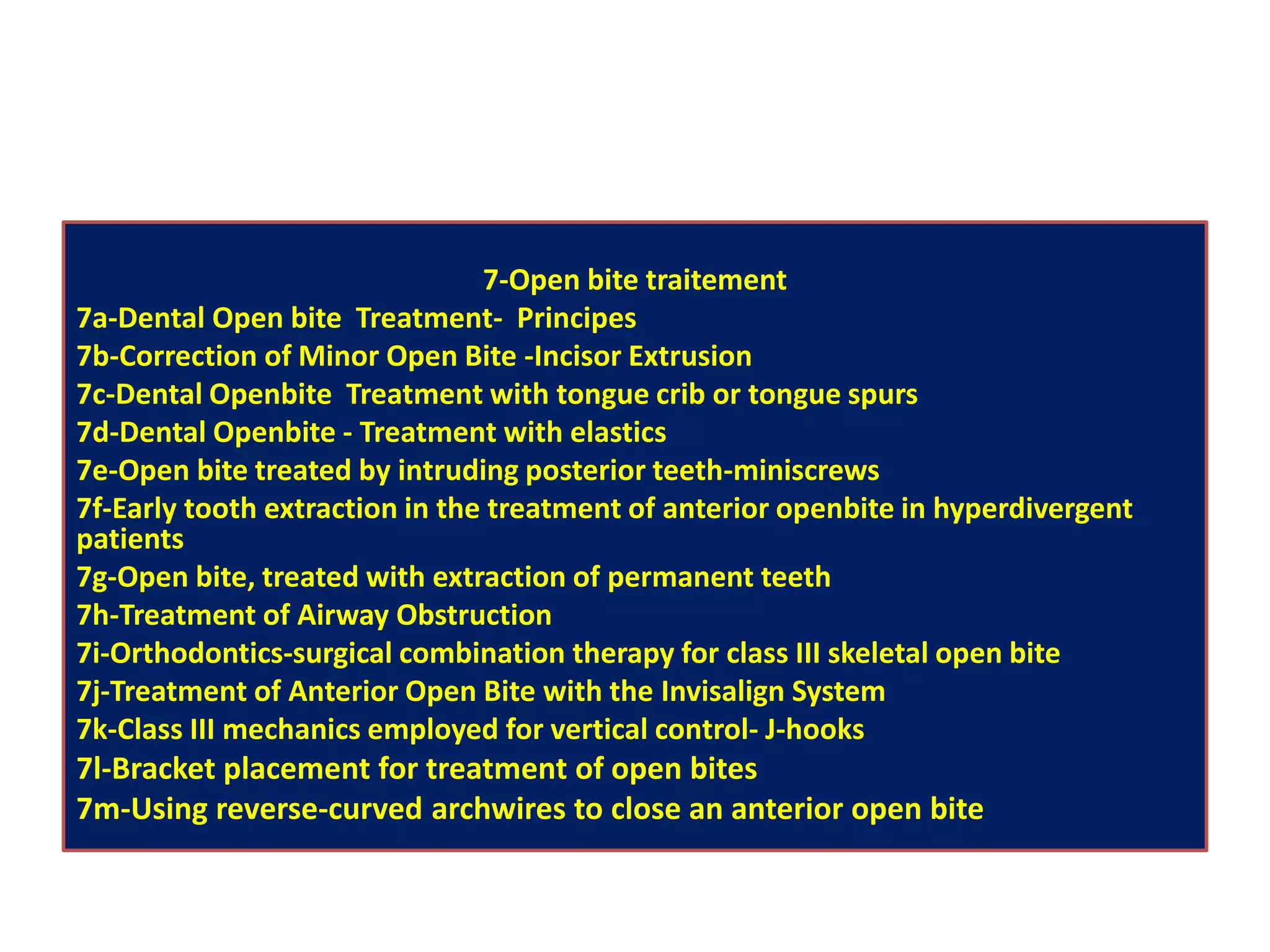 Pdf- open-bite-malocclusion | PDF