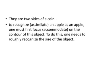 Piaget's theory of cognitive development | PPTX