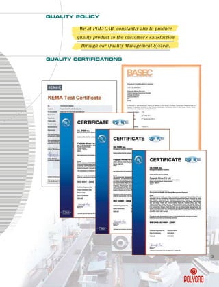 Pdf polycab-profile-(silver) | PDF