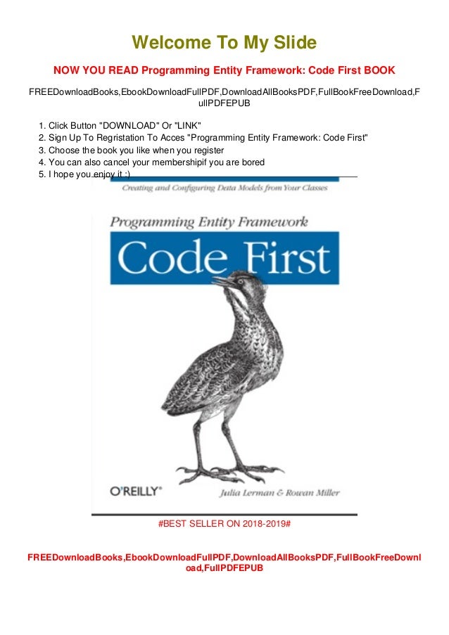 Pdf Programming Entity Framework Code First By Julia Lerman File 3633