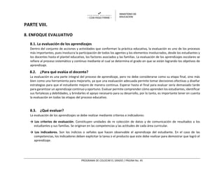 Actualización 2026 del Programa Curricular de Segundo Grado en Panamá | PDF