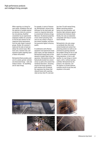 Lining Concepts for Blast Furnace Stacks | PDF