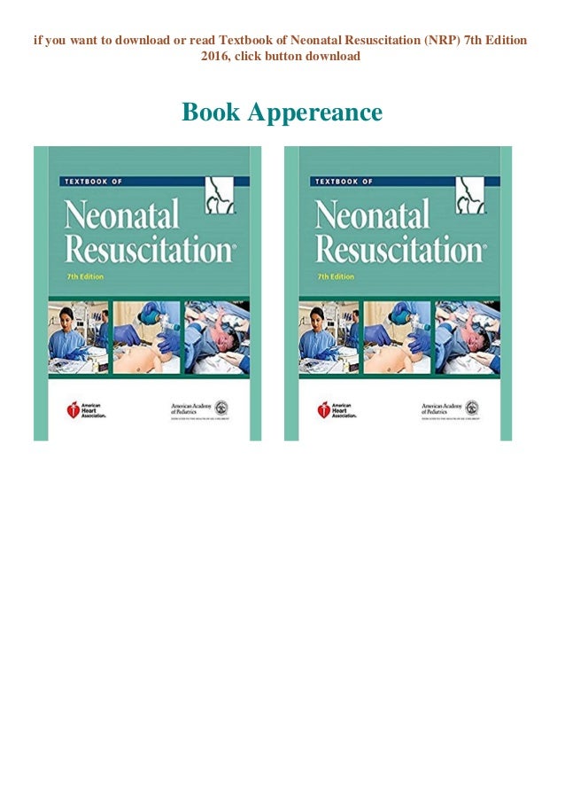 $$PDF Textbook of Neonatal Resuscitation (NRP) 7th Edition 2016 free acces
