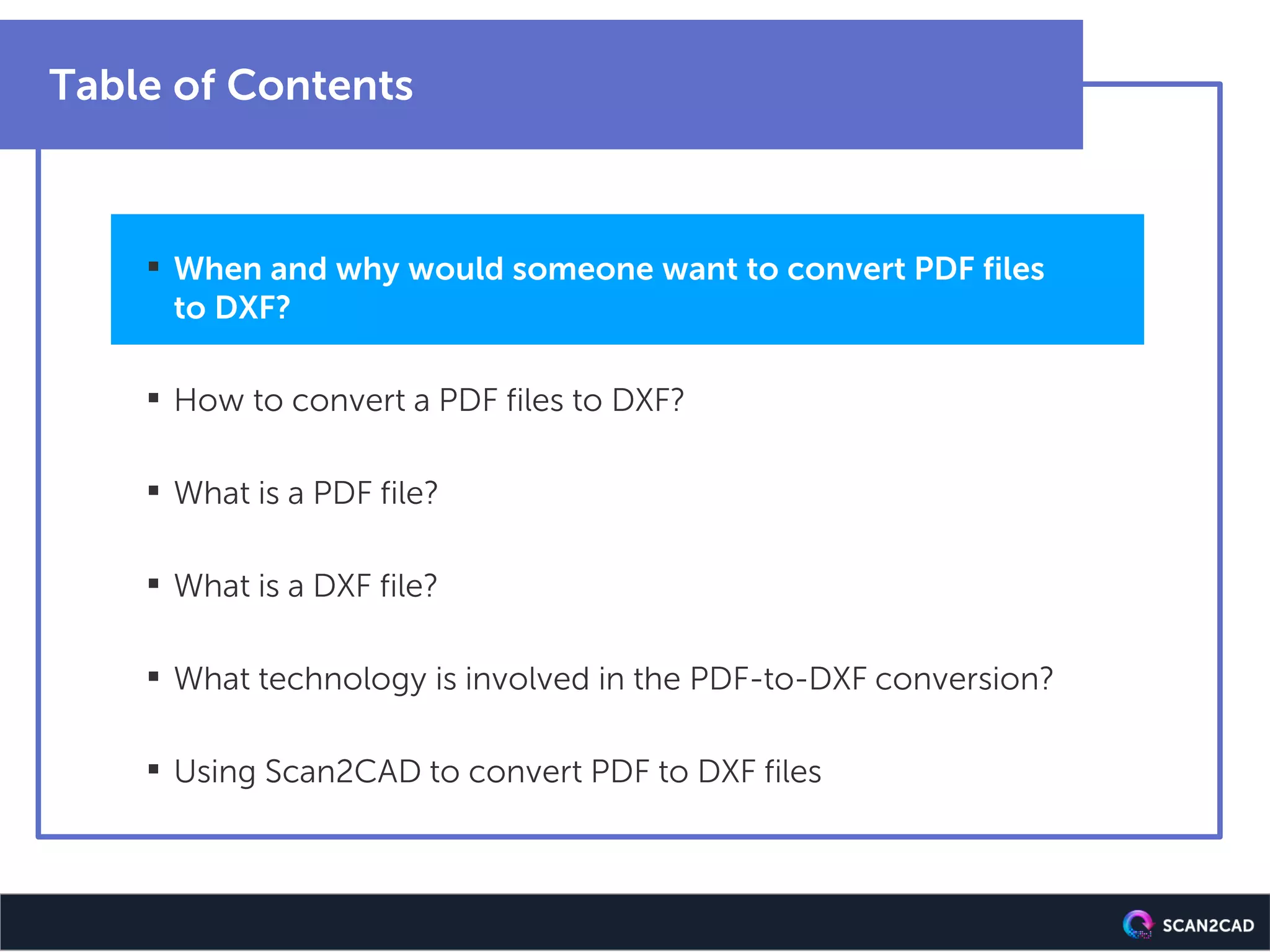 Ultimate Guide: PDF to DXF Conversion | PPT