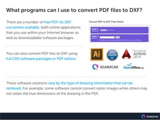 Ultimate Guide: PDF to DXF Conversion | PPT