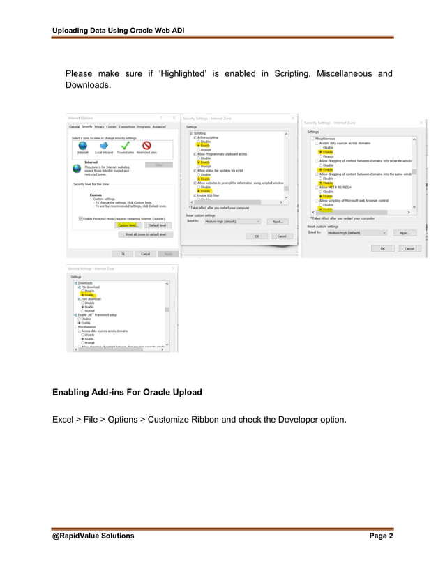 Uploading Data Using Oracle Web Adi Pdf