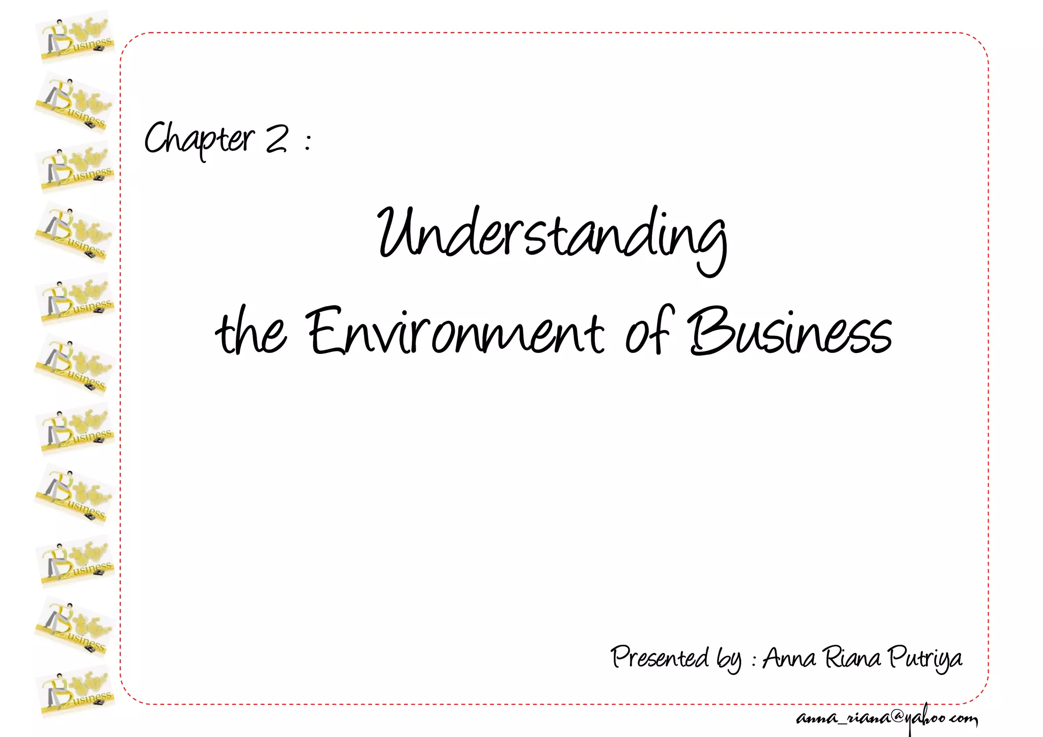 Business w02 Understanding Business Environment @1 | PDF