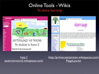 Wiki Examples in Education | PDF
