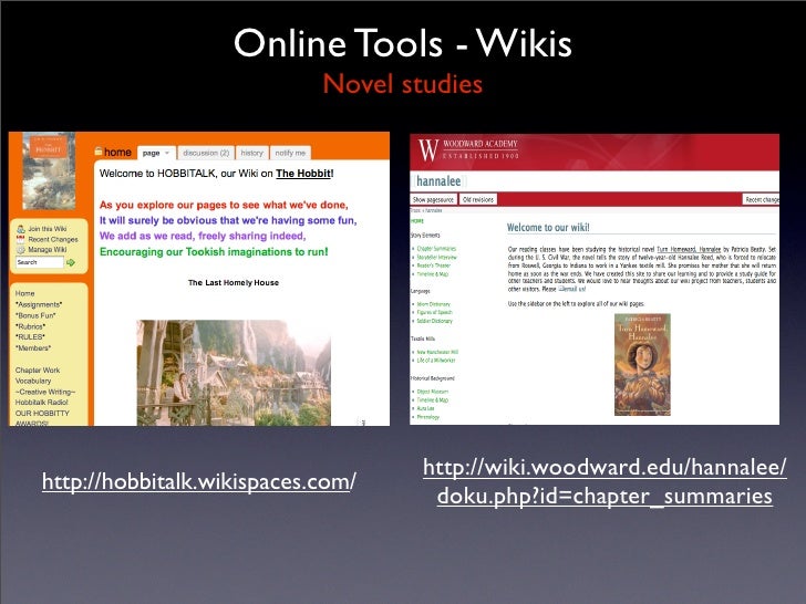 Wiki Examples in Education