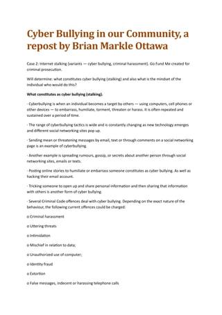 Unmasking the Shadows: Exploring the Depths of Cyberbullying and ...