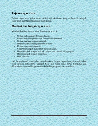 Cagar Alam | PDF