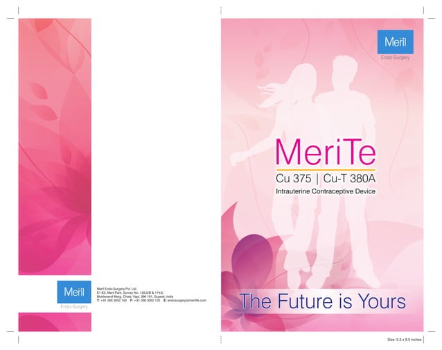 MERITE CU 380 A - INTRAUTERINE CONTRACEPTIVE DEVICE Brochure | PPT