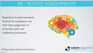 10 Ways to Foster Employee Development | PDF