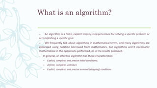 Algorithm Pseudo | PPT